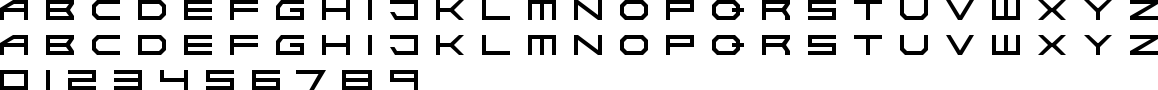 Absolute Zero Font - MakersType